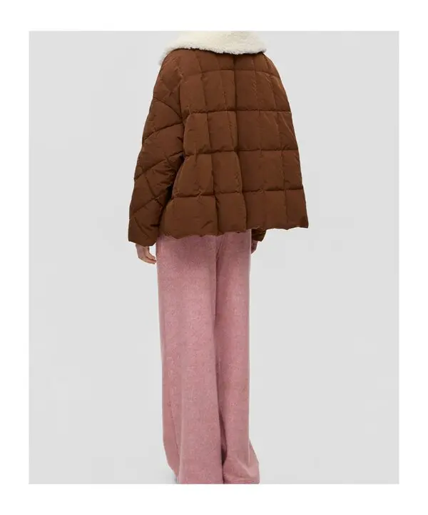 IENKI IENKI Quilted Long-sleeved Down Jacket