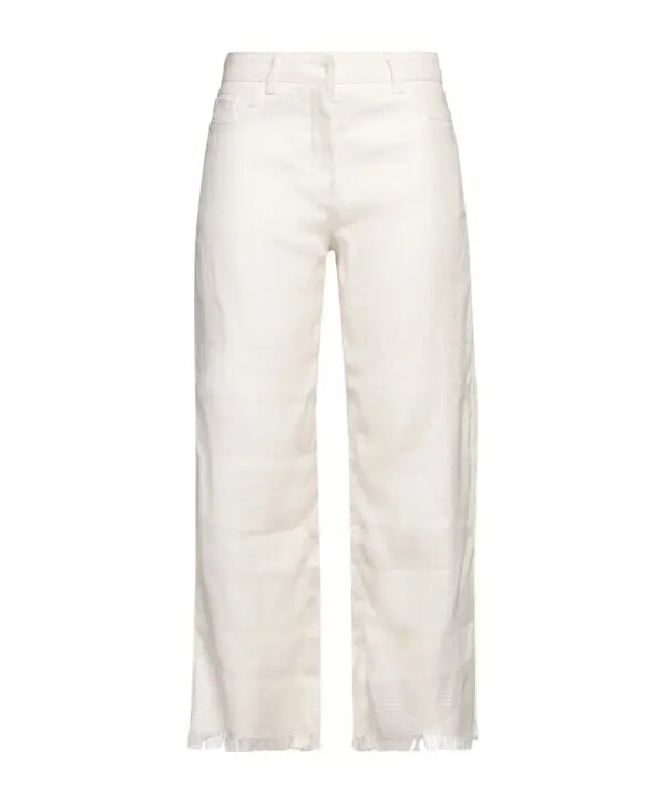 Max Mara Solid-colored Jeans - Beige