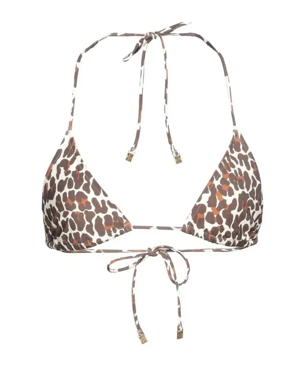 Tory Burch Leopard Print Triangle Bikini