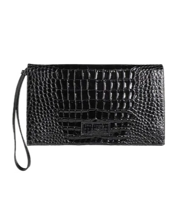 MAISON MARGIELA Large Crocodilepattern Clutch Bag