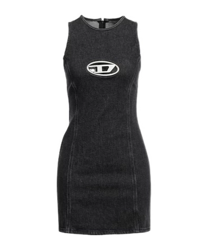 DIESEL® Denim Sleeveless Fitted Dress