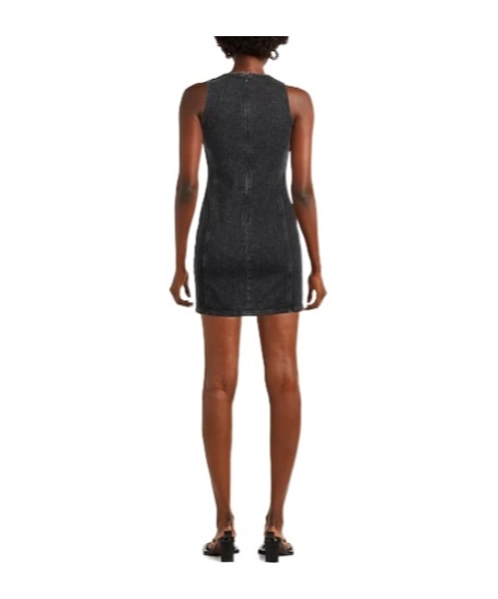 DIESEL® Denim Sleeveless Fitted Dress