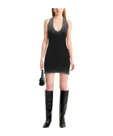 DIESEL® Sleeveless Tiedetail Knit Dress