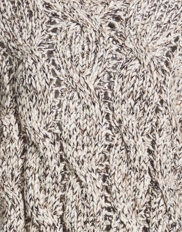 Brunello Cucinelli Thick-knit Turtleneck Long-sleeve Top