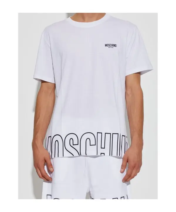 Moschino Short-sleeved Crew Neck T-shirt