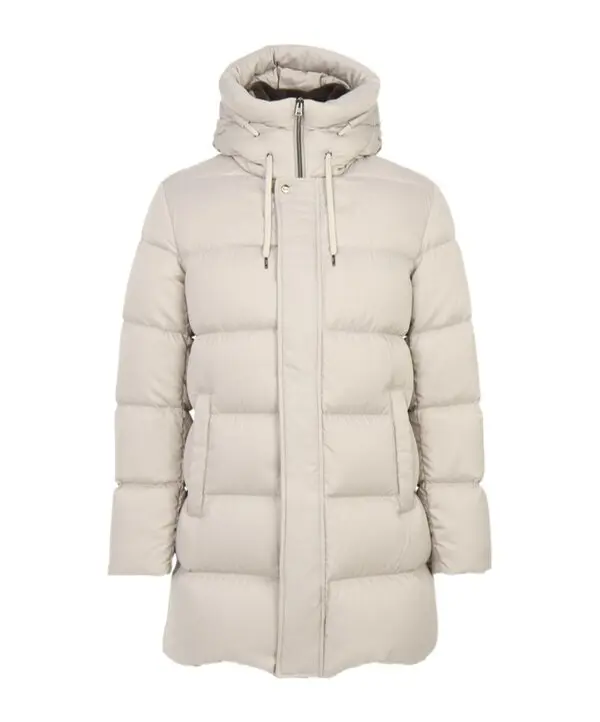Herno Quilted Hooded Down Jacket - No