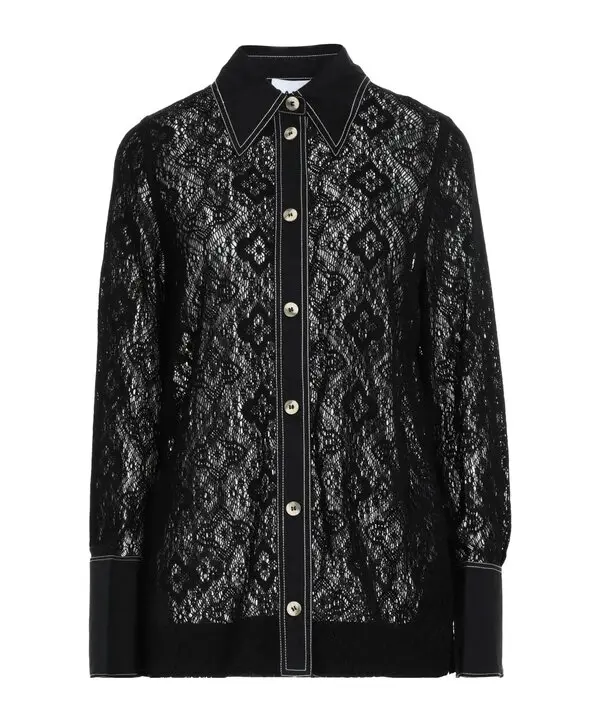GANNI Twotone Longsleeve Shirt
