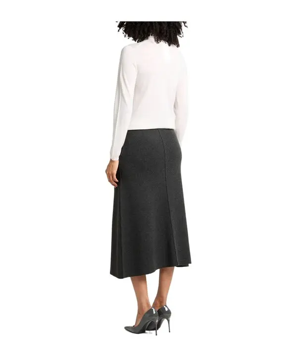 Max Mara Minimalist Knit Midi Skirt