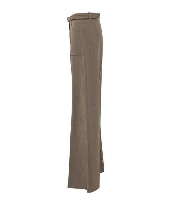 THE SEAFARER Trieste Belted Wide-leg Pants