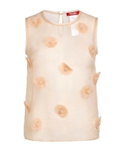 Max Mara Solidcolor Sleeveless Top