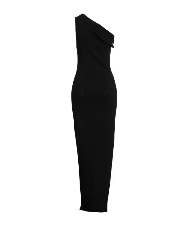 Rick Owens Oneshoulder Knit Dress