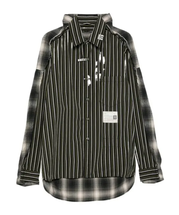 Mihara Yasuhiro Striped Shirt