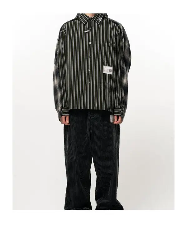 Mihara Yasuhiro Striped Shirt