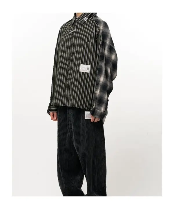 Mihara Yasuhiro Striped Shirt