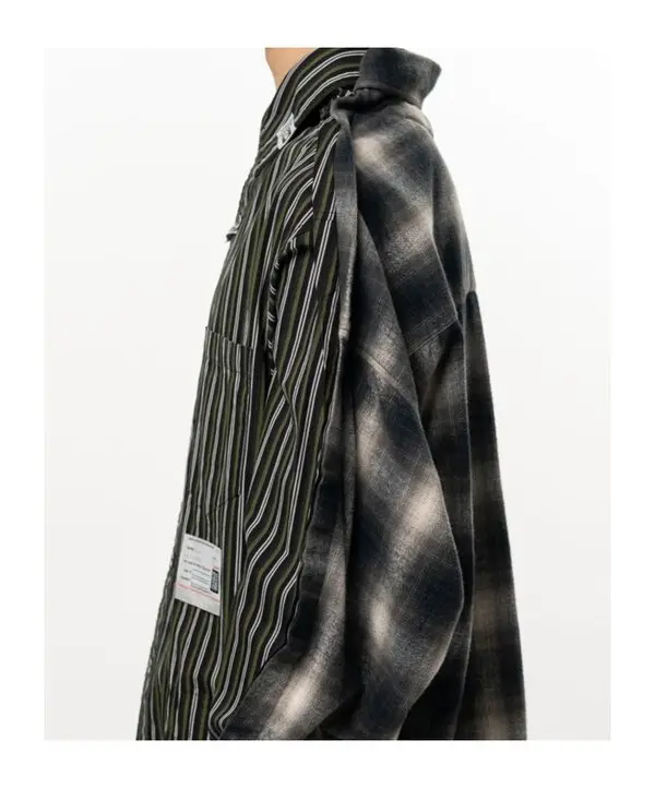Mihara Yasuhiro Striped Shirt