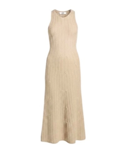 Max Mara Solid Color Sleeveless Dress - No