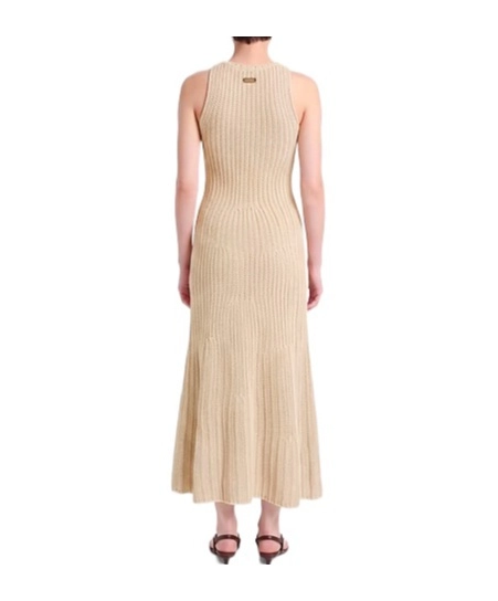 Max Mara Sleeveless Solidcolor Dress