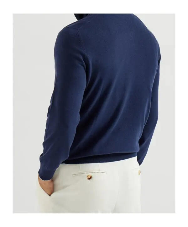 Brunello Cucinelli Half-zip Knit Sweater