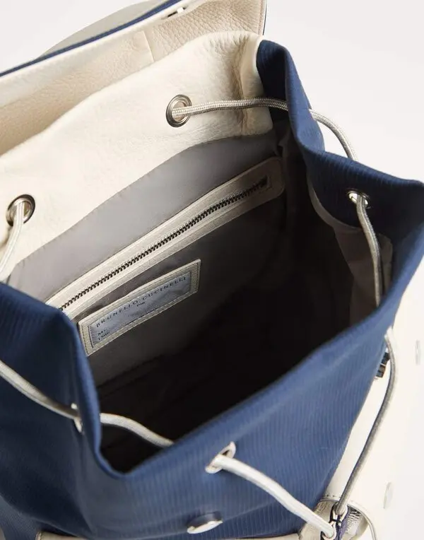 Brunello Cucinelli Double-pocket Drawstring Backpack