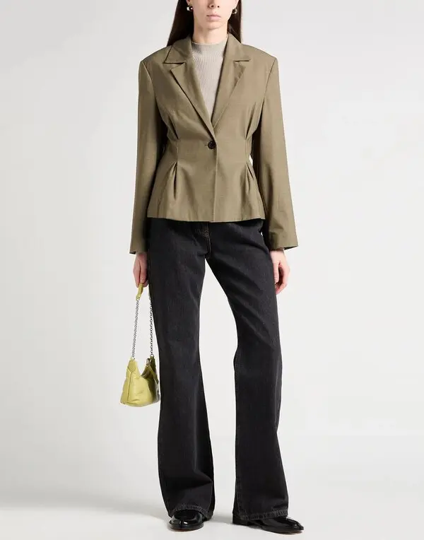 GANNI Minimalist Single-breasted Blazer