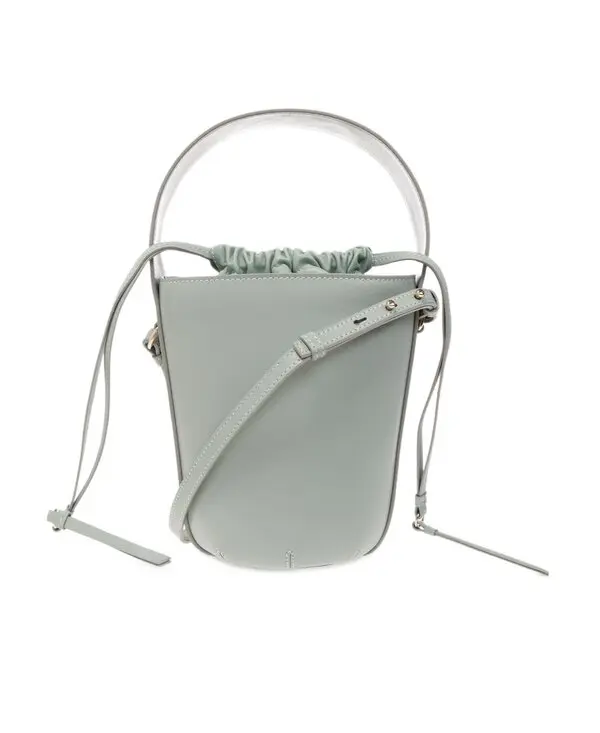 Chloé Sense Leather Bucket Bag - Gray