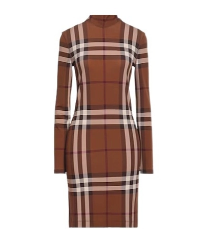 Burberry Sheath Dresses - Brown