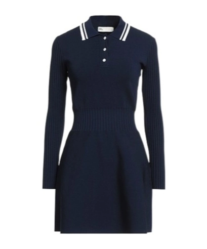 Tory Burch Fitted Knitted Dress - Black