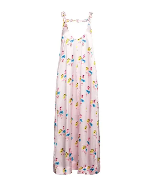 GANNI Floral Halter Dress