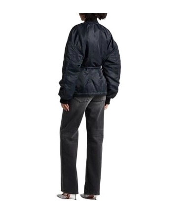 Sportmax Simple Solid Color Flight Jacket