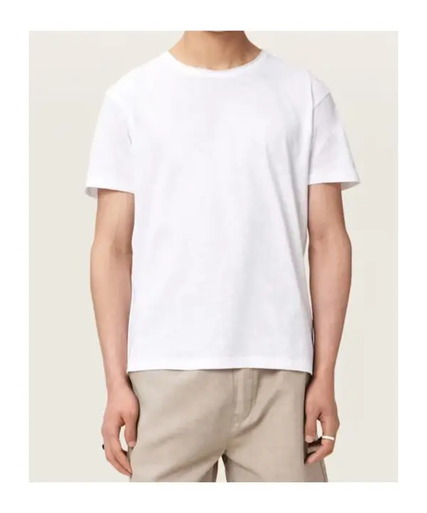 ALLSAINTS Flax Short Sleeve Ramskull T-shirt - Optical White