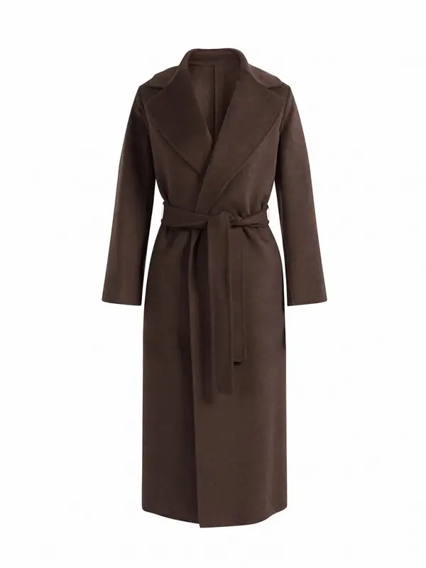 Max Mara Collared Long-sleeved Overcoat - Yak