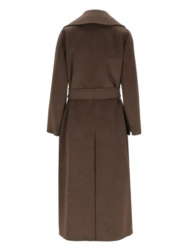 Max Mara Collared Long-sleeved Overcoat