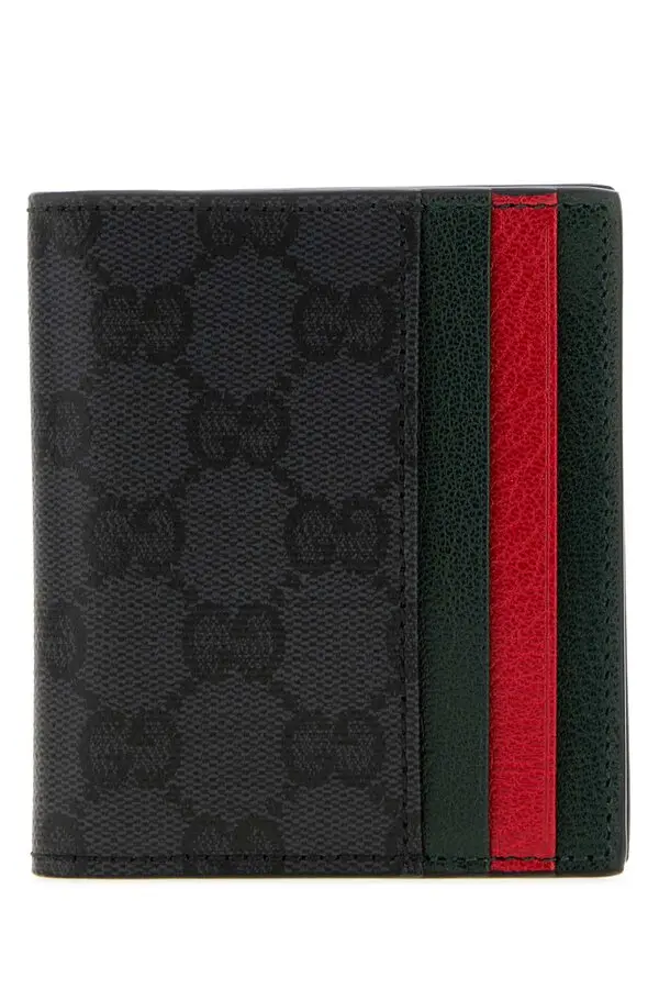Gucci Gg Canvas Card Holder