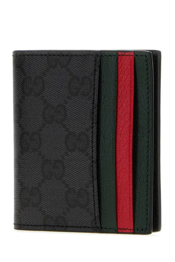 Gucci Gg Canvas Card Holder