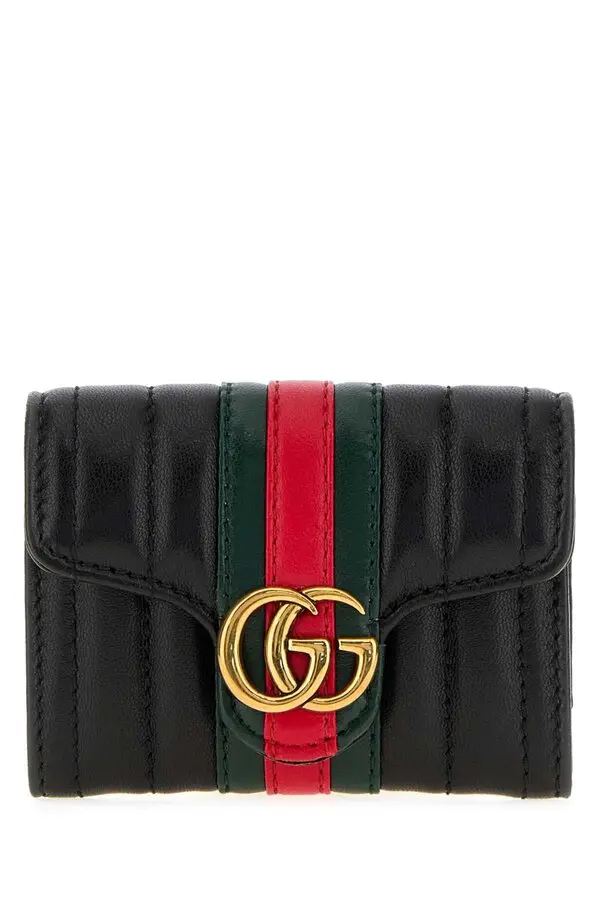 Gucci Leather Coin Purse - Black