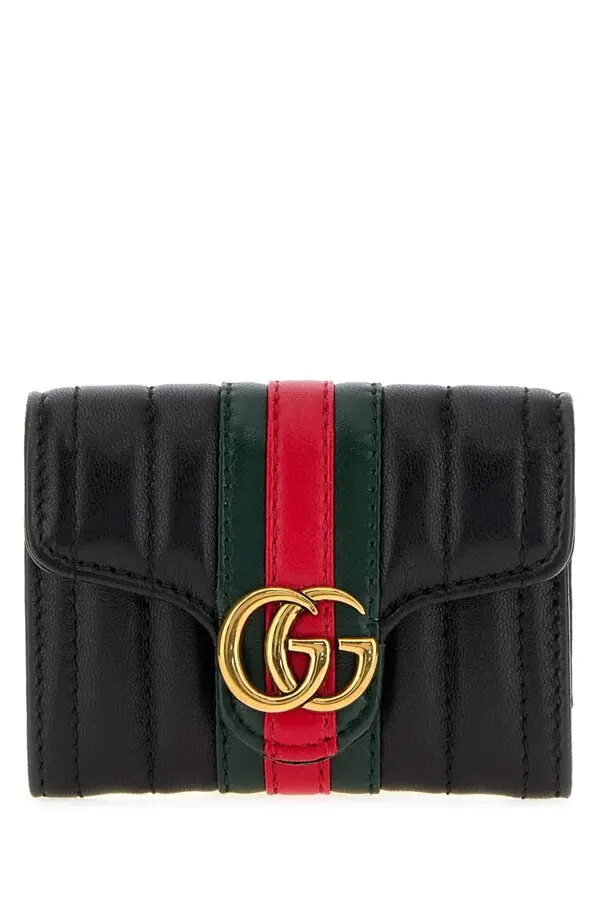Gucci Leather Coin Purse - Black