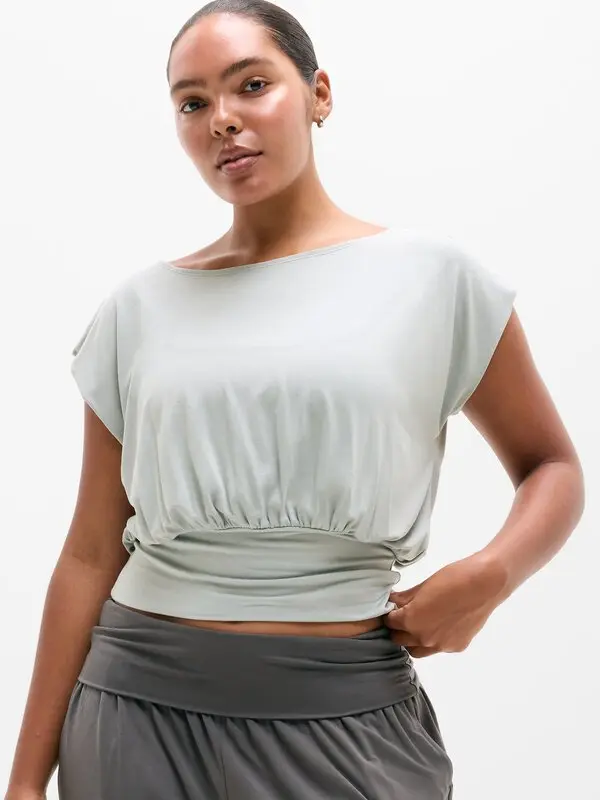 Athleta Dream Drape Tee - Vera