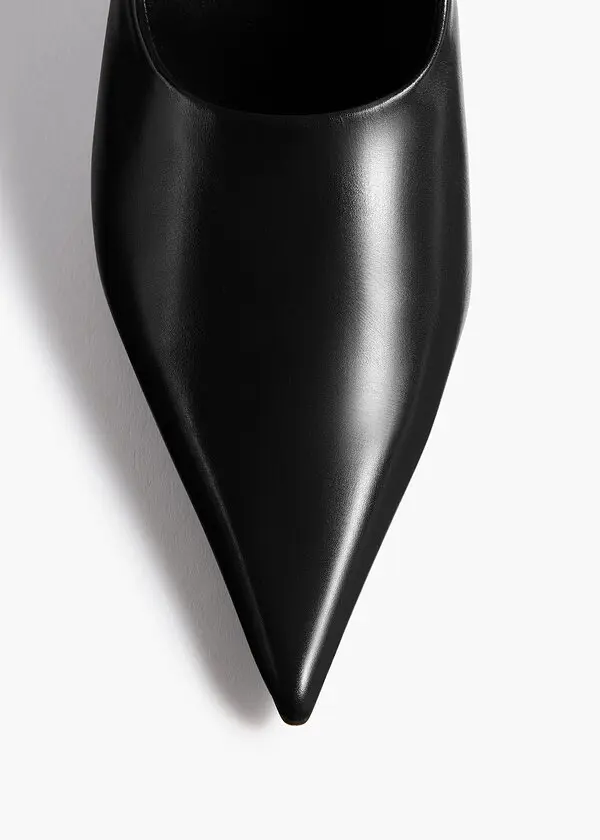 Khaite Colleen Pump In Glazed Leather
