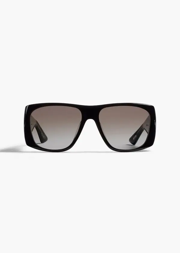 Khaite X Oliver Peoples 1965c Sunglasses - Black/soft Tan Gradient