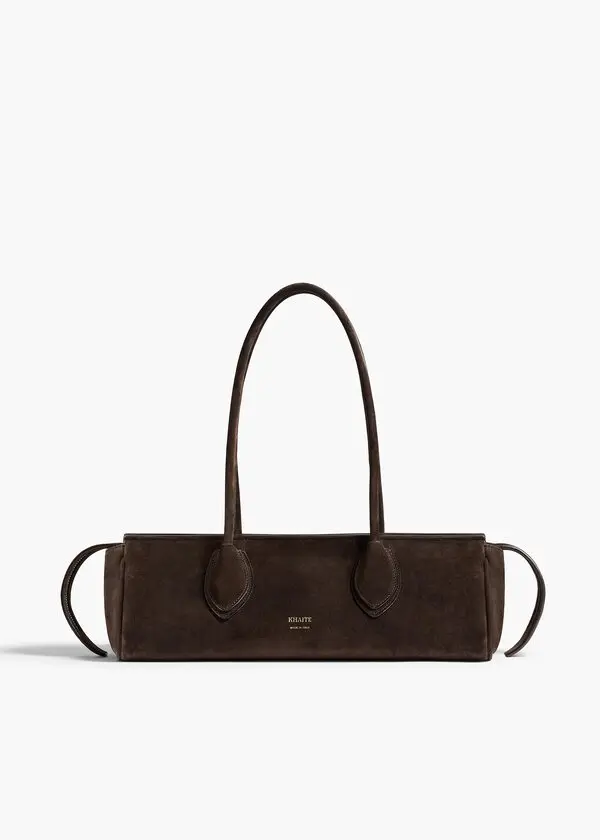 Khaite Donna Shoulder Bag - Ebano