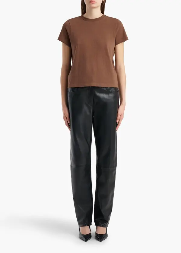 Khaite Emmylou T-shirt - Chestnut
