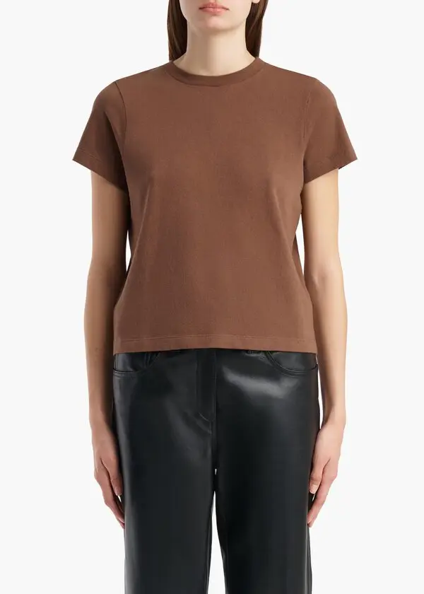 Khaite Emmylou T-shirt - Chestnut