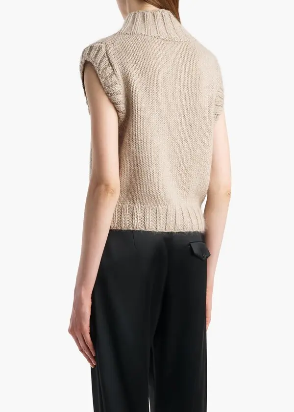 Khaite Fawn Top - Sepia Multi