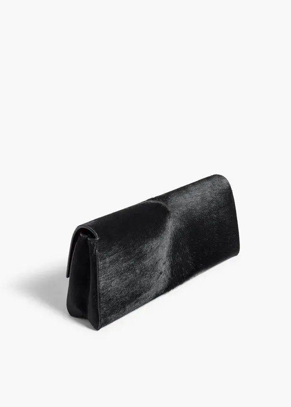Khaite Audrey Clutch In Haircalf