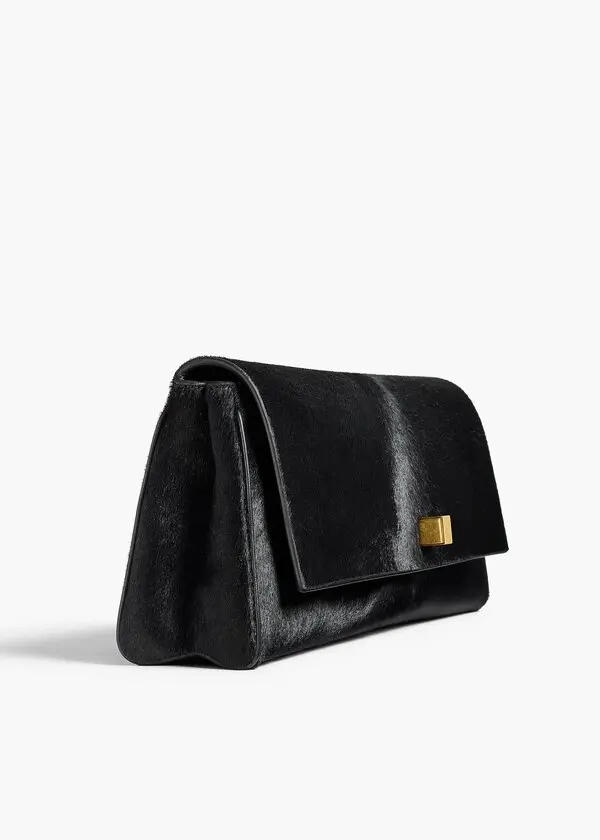 Khaite Audrey Clutch In Haircalf