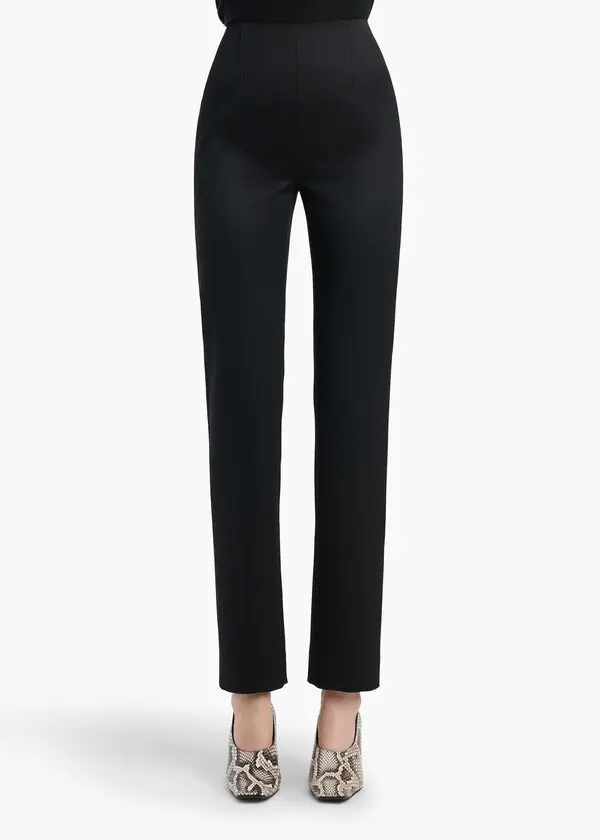 Khaite Ryden Pant In Wool