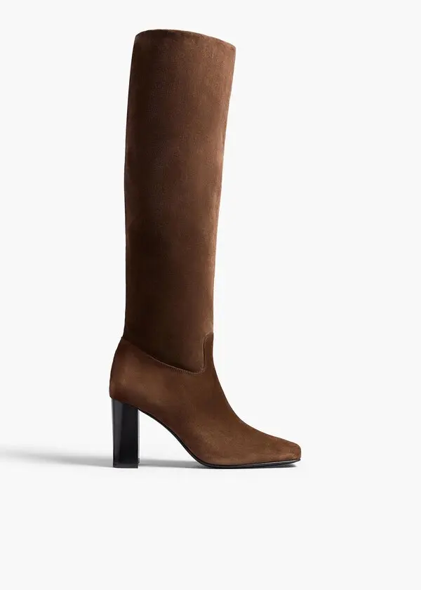Khaite Petra Knee-high Boot - Ebano