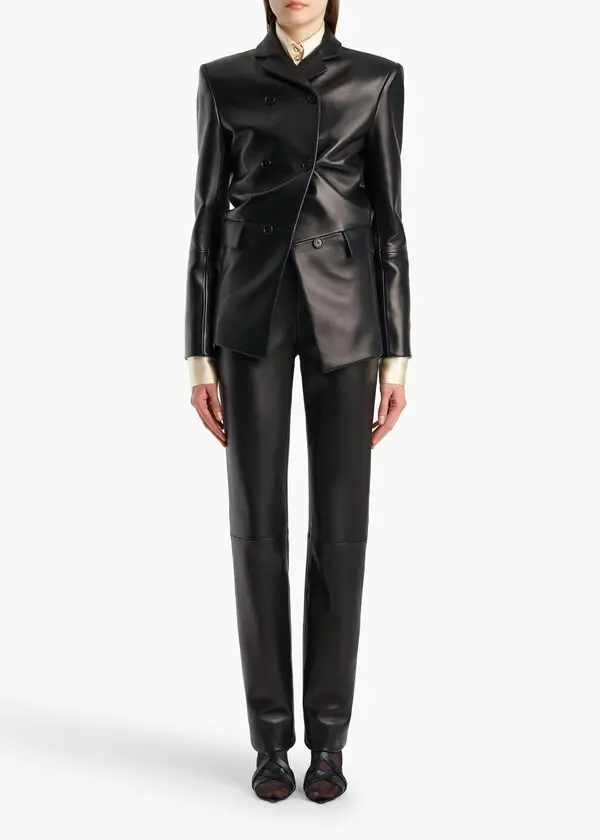 Khaite Ryden Pant In Leather