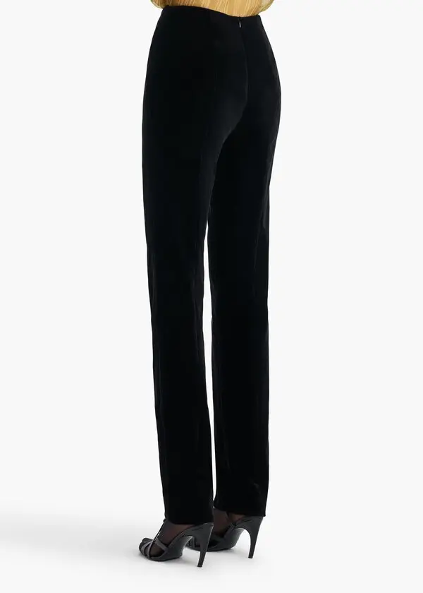 Khaite Ryden Pant In Velvet