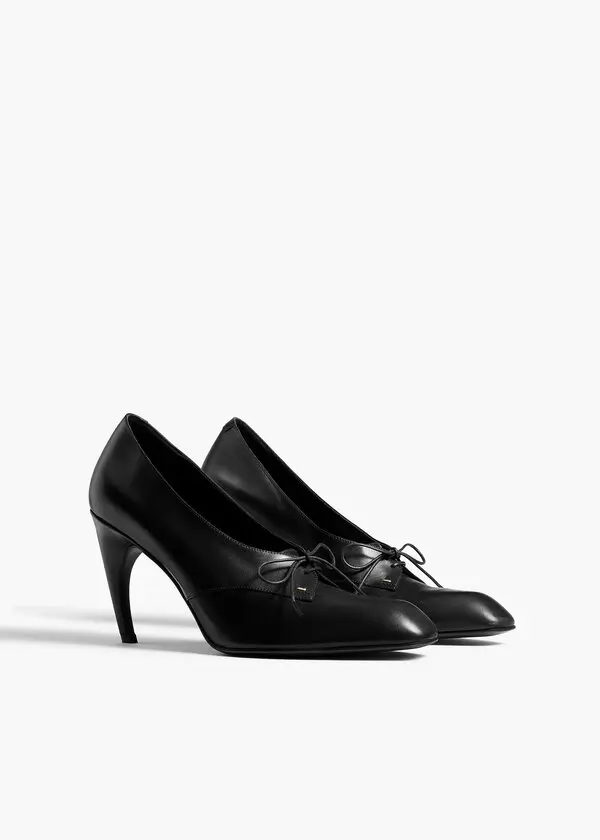 Khaite Colt Pump In Glazed Leather